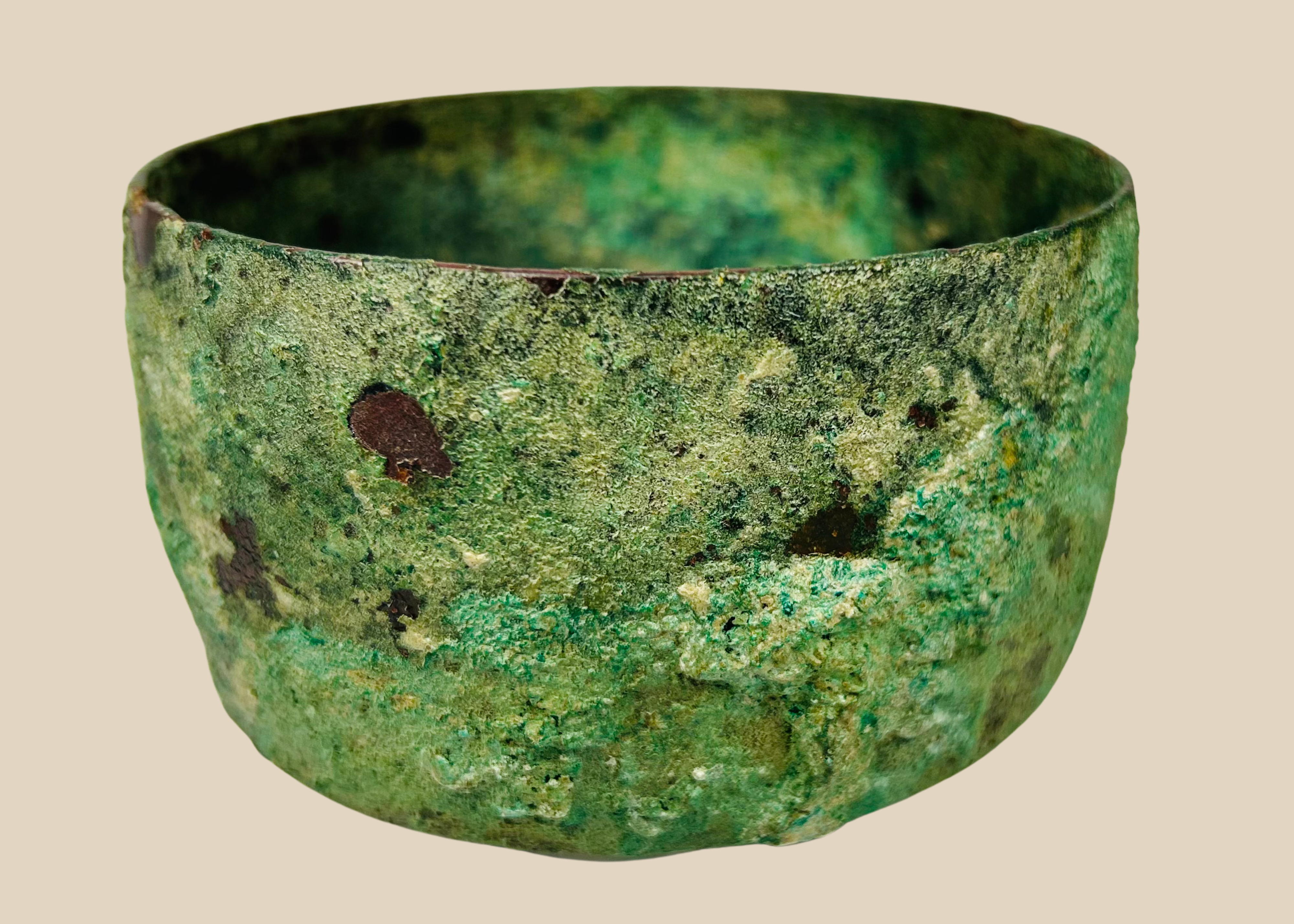 Ancient Luristan Bronze Bowl | Early Iron Age | Circa 800 BCE