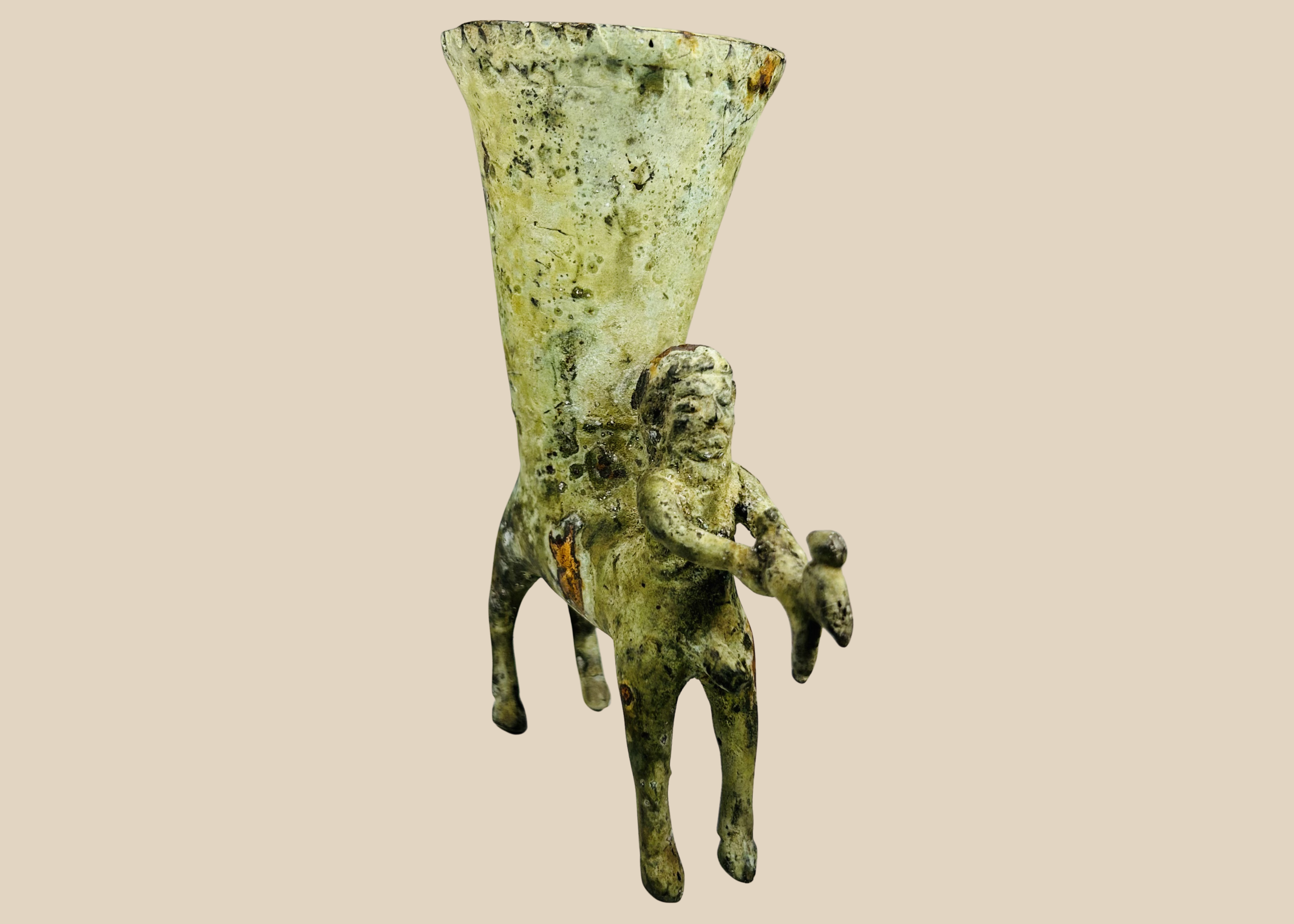 Grand Tour | Bronze Rhyton with Centaur and Goat | Classical Mythology ...
